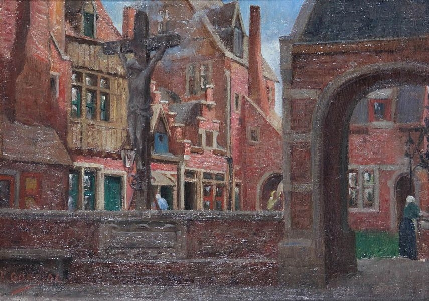 Felix Gogo | The Antwerp Bloedberg (1894) | MutualArt