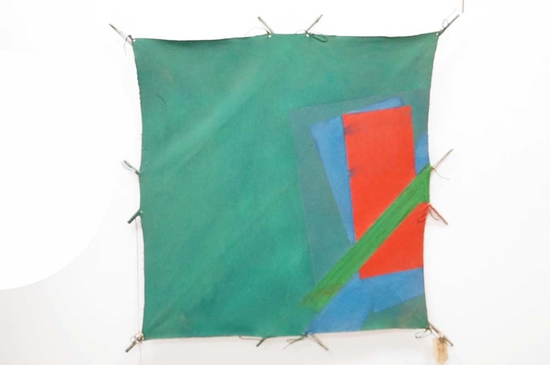 Richard Smith | KITE PAINTING, TREADS RISES II (1980) | MutualArt