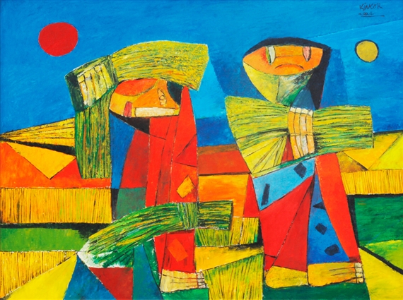 Ang Kiukok | Harvest (2004) | MutualArt