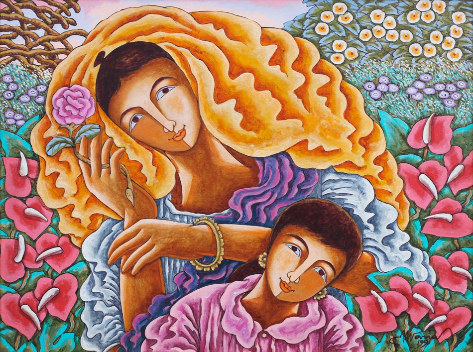 Mario Parial | Mother and Child (1991) | MutualArt