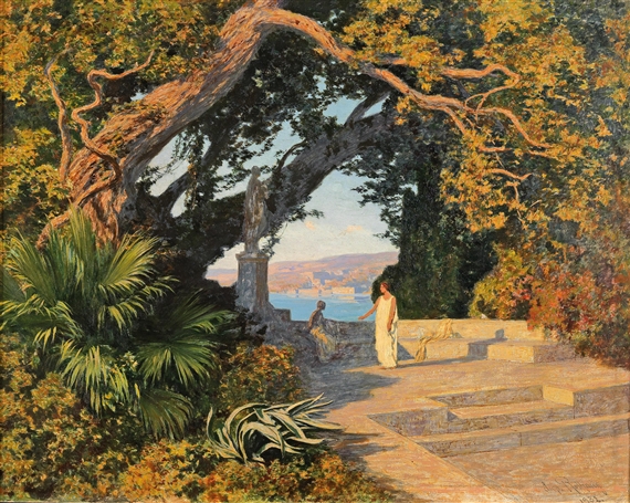 Leopold Rothaug | Garten (1932) | MutualArt