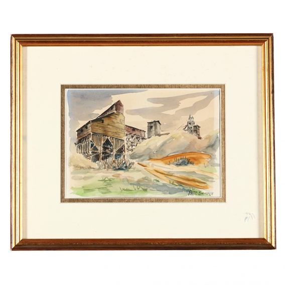 Paul Sample | Slope Mine | MutualArt