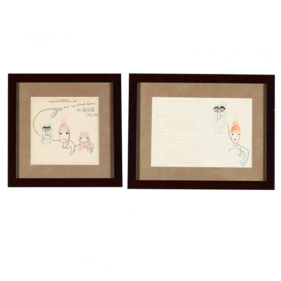 Al Hirschfeld | Self-Portrait with Family | MutualArt