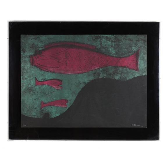 Rufino Tamayo | Peces (Fish) (1973) | MutualArt