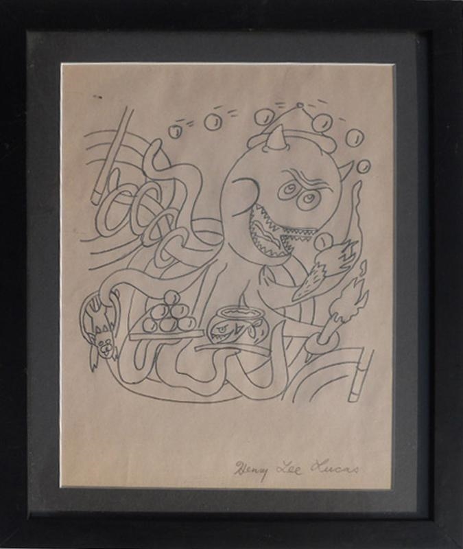 Henry Lee Lucas | Juggling Demonic Octopus | MutualArt