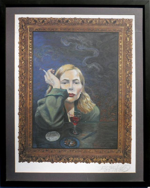 Joni Mitchell Self Portrait