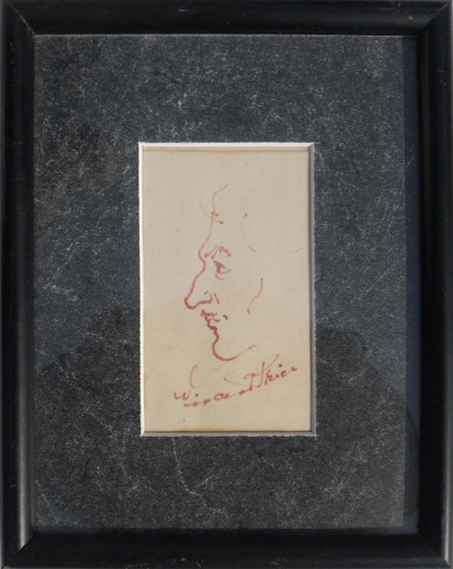 Vincent Price | Self Portrait (Red) | MutualArt
