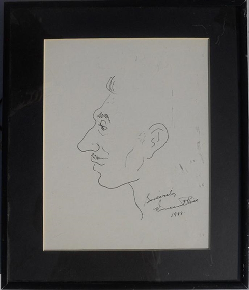 Vincent Price | Self Portrait (1988) | MutualArt