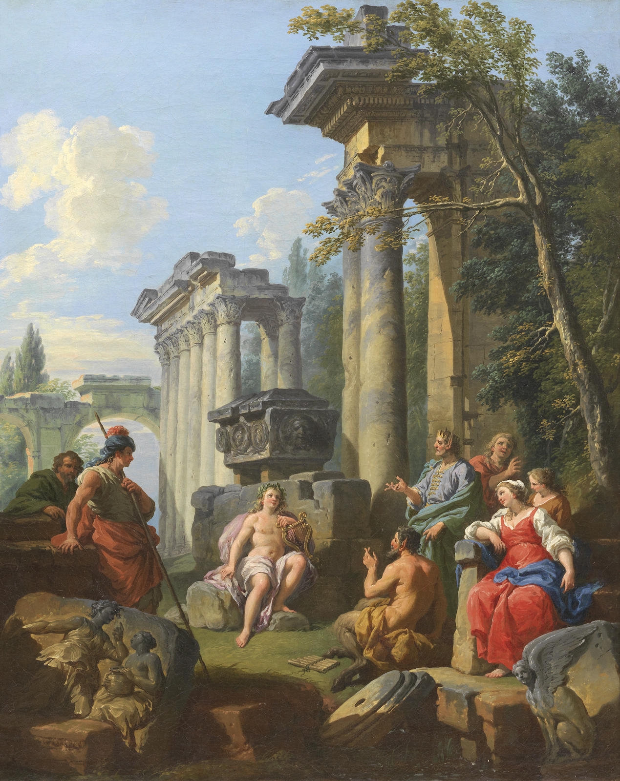 Giuseppe Zocchi | Two Works: The Flaying of Marsyas; The Judgment of ...