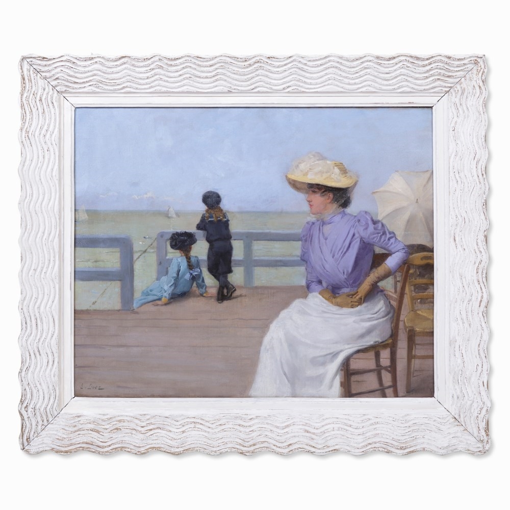 Ernest Ange Duez | A Day at the Sea | MutualArt