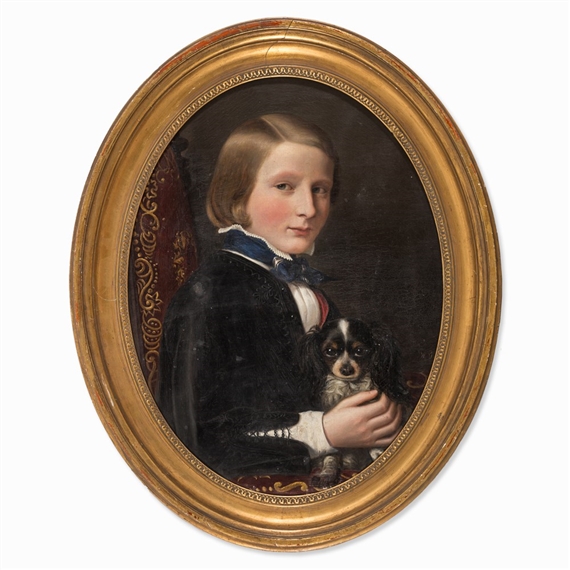 Wilhelm Ferdinand Souchon | Portrait of Carl Runckel (1850) | MutualArt