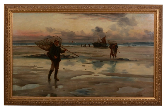 E. Mackey | Landing the Catch | MutualArt