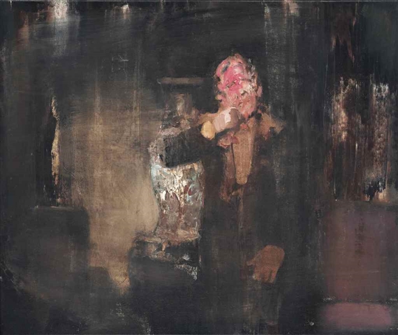 Adrian Ghenie | PIE FIGHT STUDY (2013) | MutualArt