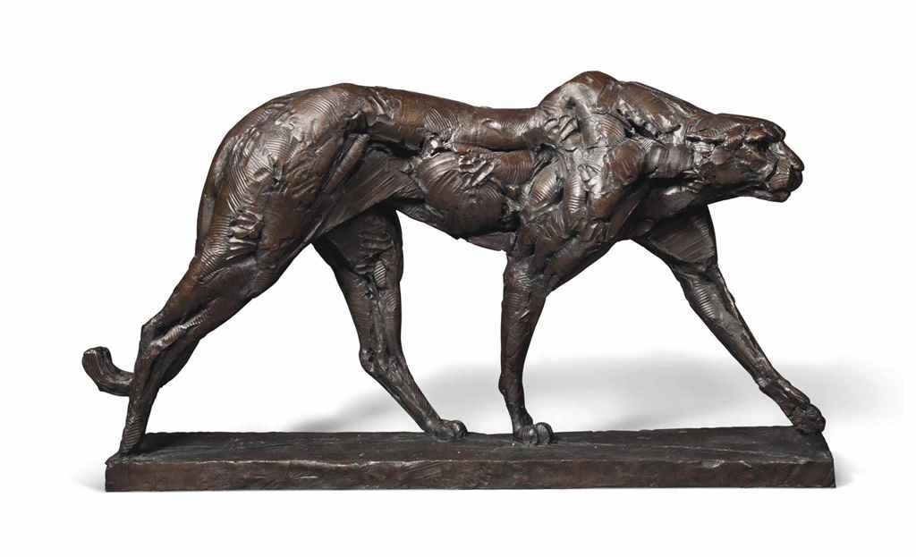 Dylan Lewis | Stalking cheetah (2001) | MutualArt