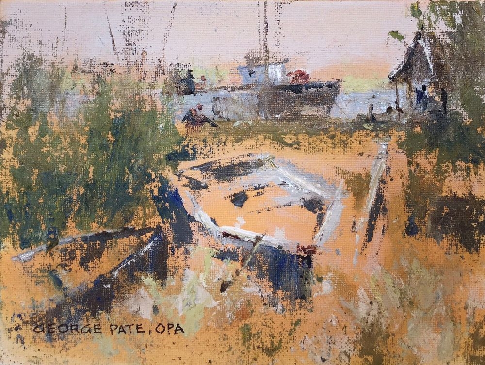 George Pate | Grass Bottom Boats | MutualArt