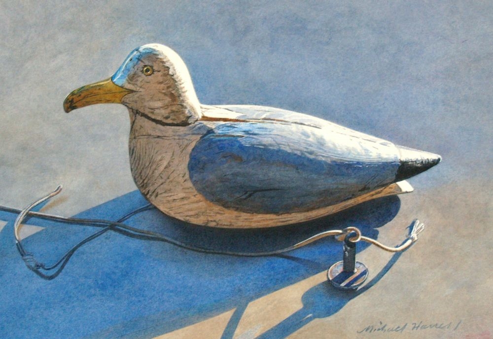 Michael Harrell | Seagull Decoy | MutualArt