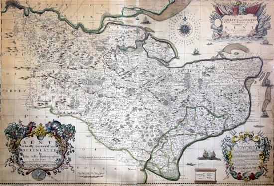 John Seller | Kent Actually Survey'd and Delineated | MutualArt