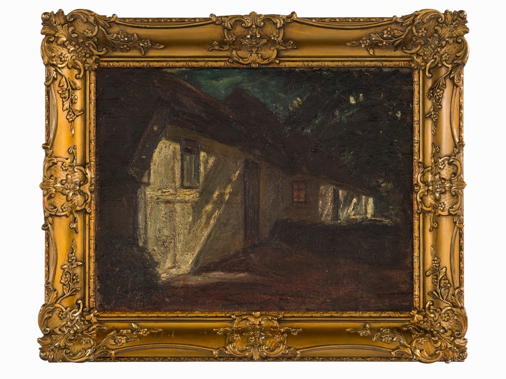 Ludwig Dettmann | Baum im Wind | MutualArt