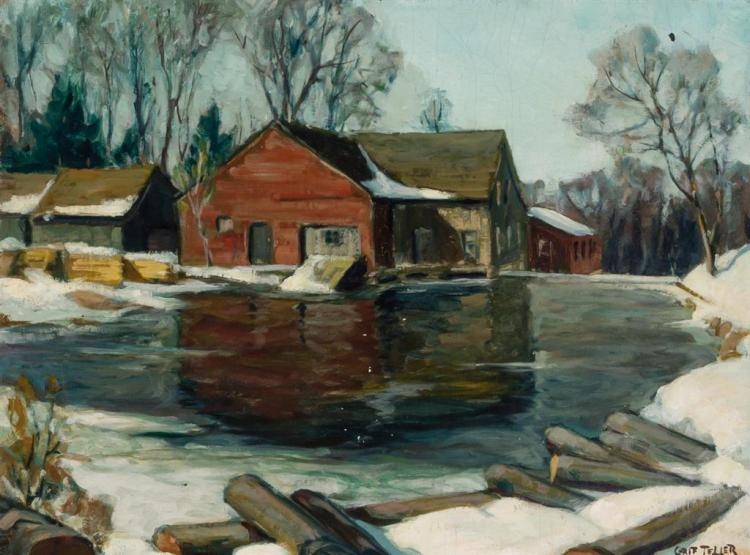 Grif Teller | Old Sawmill in Maine | MutualArt