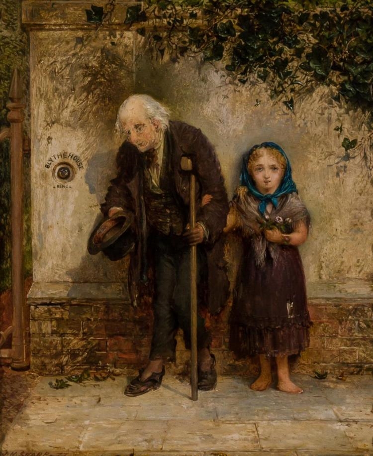 Joseph Henry Sharp | 2 Works : Young girls with dogs (1882) | MutualArt