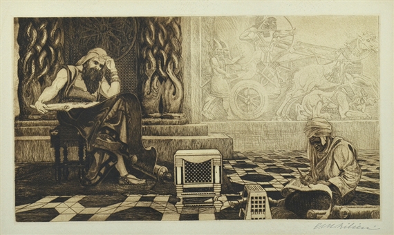 Ephraim Mose Lilien | King Solomon | MutualArt