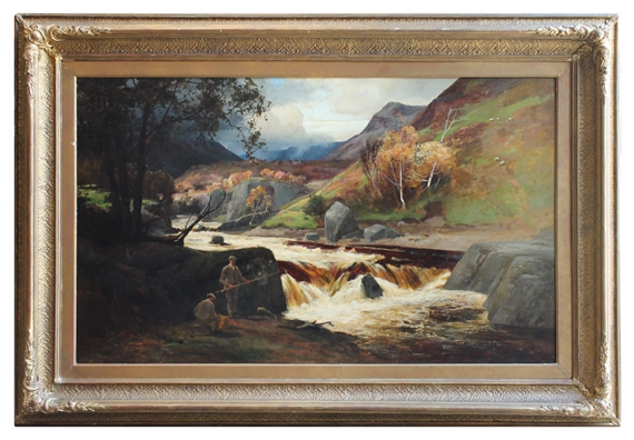 George Gray | Fly Fishing in the Highlands | MutualArt