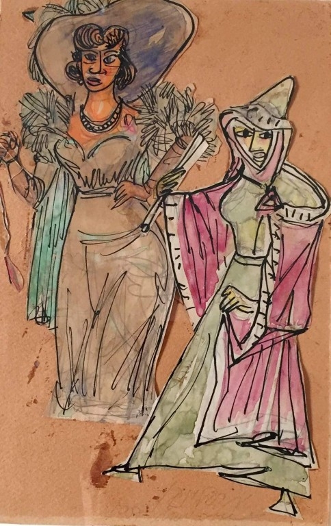 Marcel Janco | Theater Figures (1907) | MutualArt