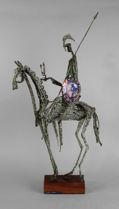 Sean Crampton | A warrior on horseback | MutualArt