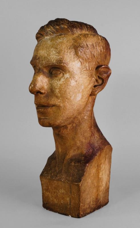 Arnold Auerbach | Portrait bust of a man | MutualArt
