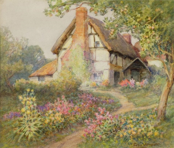 George Whyatt | 2 works, Cottage Garden | MutualArt