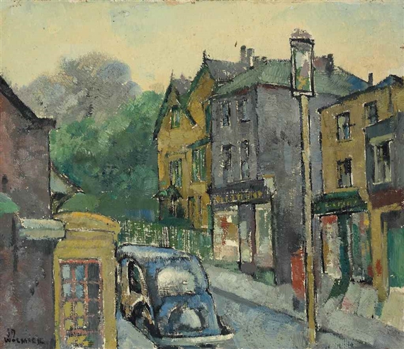Alfred Wolmark | North End, Hampstead | MutualArt