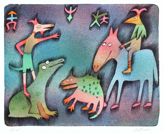 Adolf Born | Friendly meeting | MutualArt