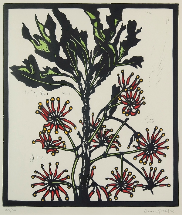 Bruce Goold | Kookaburra on Stump (1986) | MutualArt