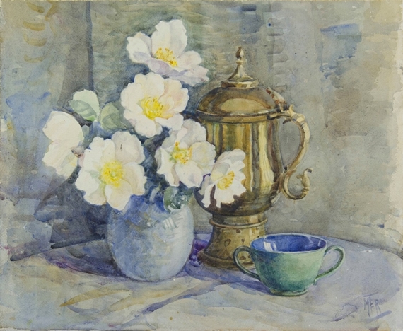 Cecil Fletcher Kelly | Still Life with Urn | MutualArt