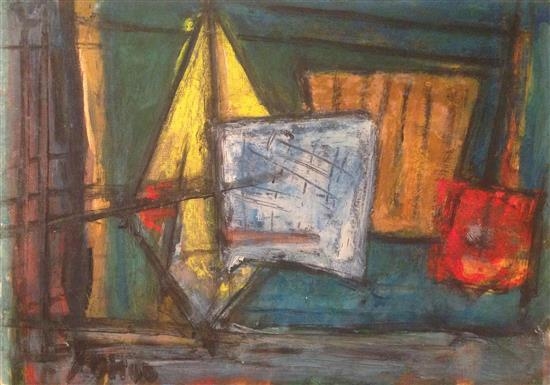 Marcel Janco | Abstract shapes in movement | MutualArt