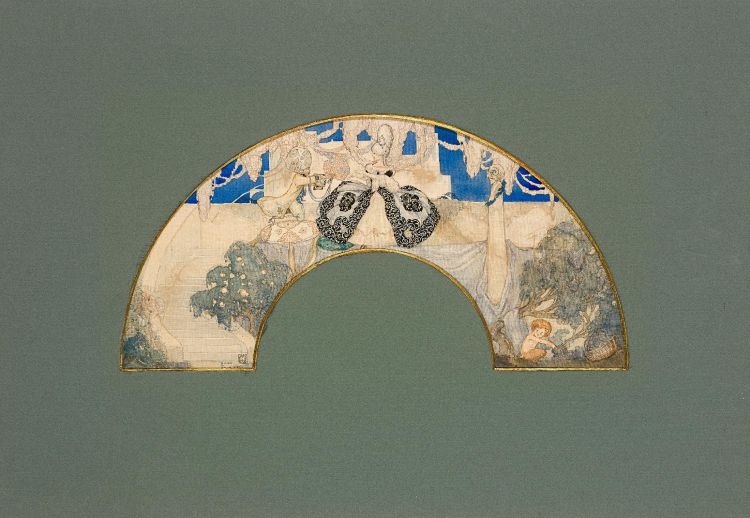 William Mitcheson Timlin | Waterfall and Stork (1914) | MutualArt