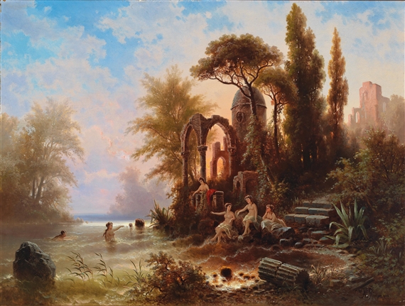 Artworks of Albert Rieger (German, 1834 - 1905)