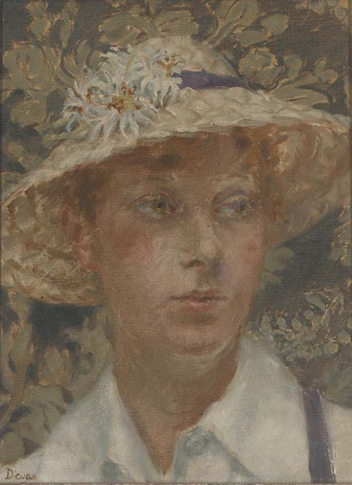 Anthony Devas | Portrait of Nicolette Paulton, the artist's wife ...