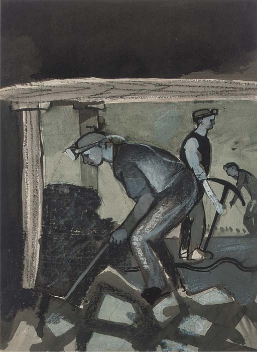 Keith Vaughan | Heath Landscape (1963) | MutualArt
