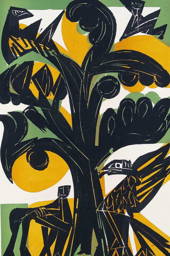 HAP Grieshaber | Saint Ansgar (1965) | MutualArt