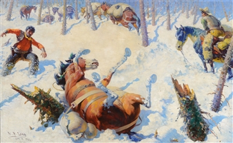 William Robinson Leigh | 351 Artworks at Auction | MutualArt