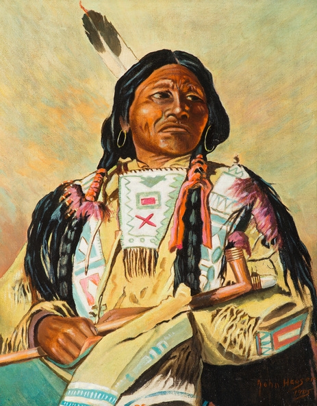 John Hauser | Red Cloud (1905) | MutualArt