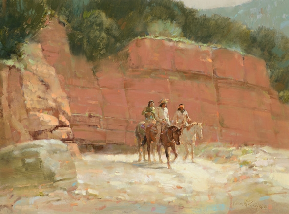 Kenneth Riley | Being Pursued (1989) | MutualArt