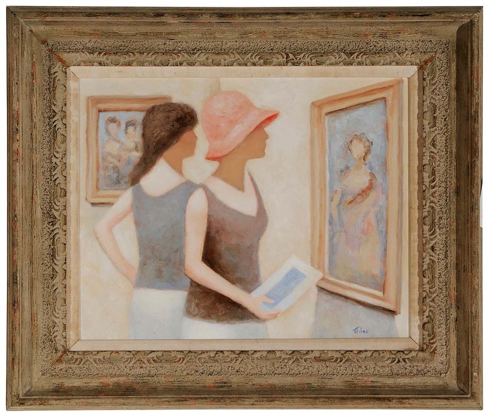Matthew Miles | Women In a Museum | MutualArt