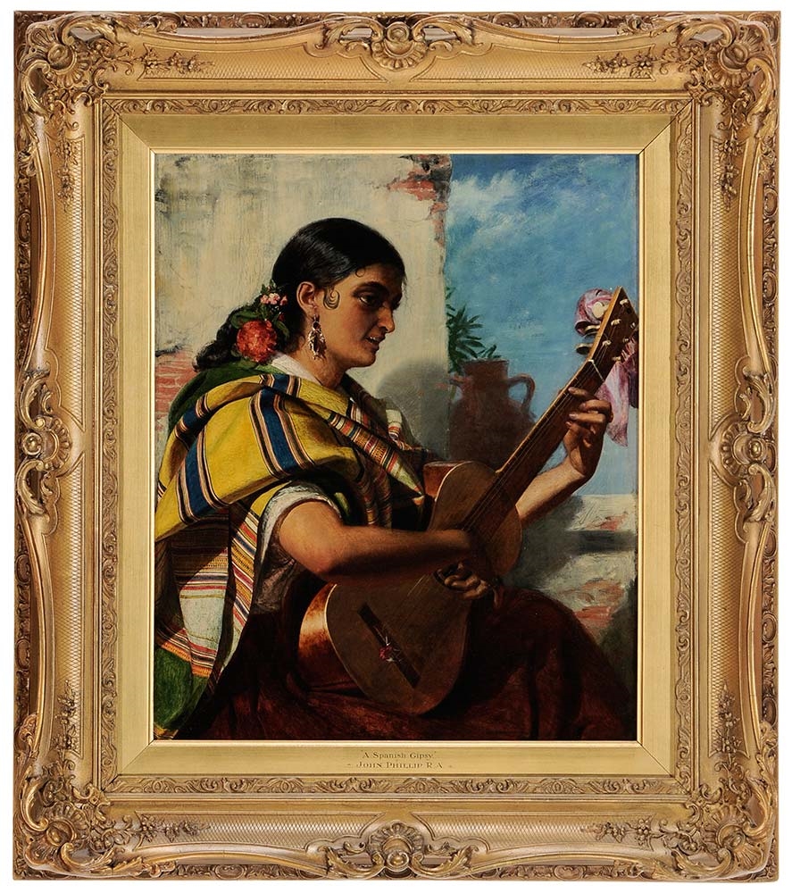 Spanish Gypsy Painting
