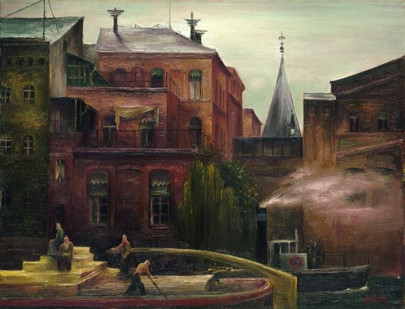 Albert Birkle | Der Bahnwärter (1927) | MutualArt