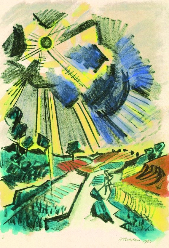 Max Pechstein | Strahlende Sonne. (1923) | MutualArt
