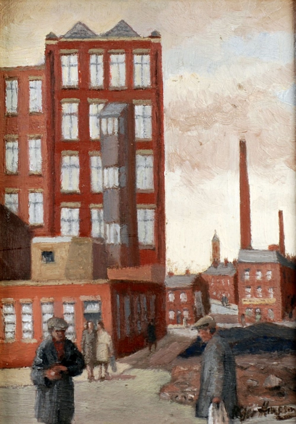 Roger Hampson | 'Derby Street, Bolton' | MutualArt