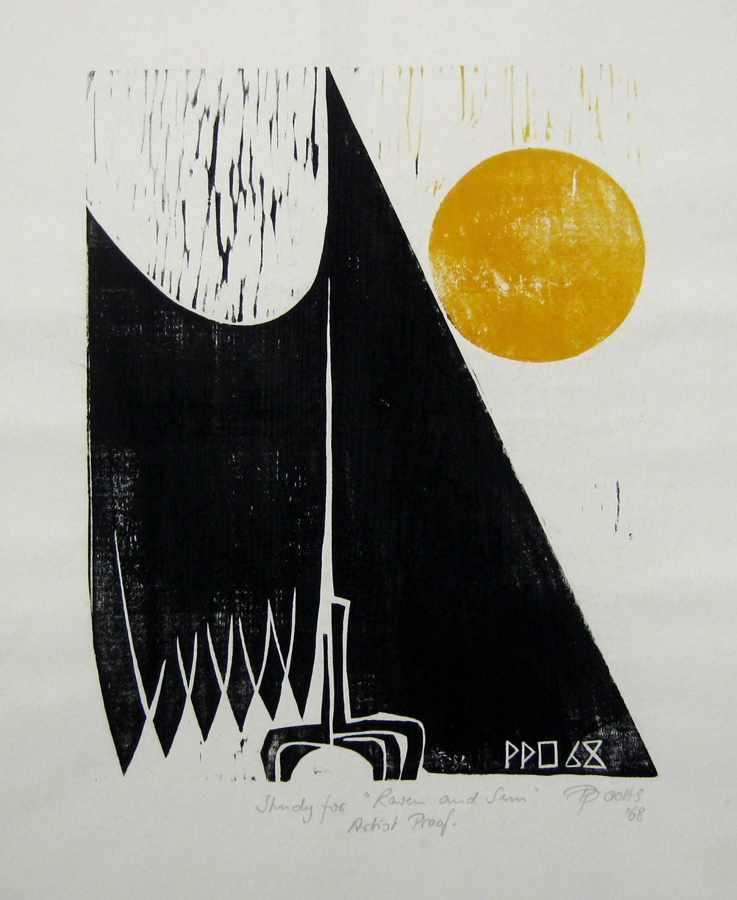 Peter Paul Ochs | Raven's Birth (1968) | MutualArt