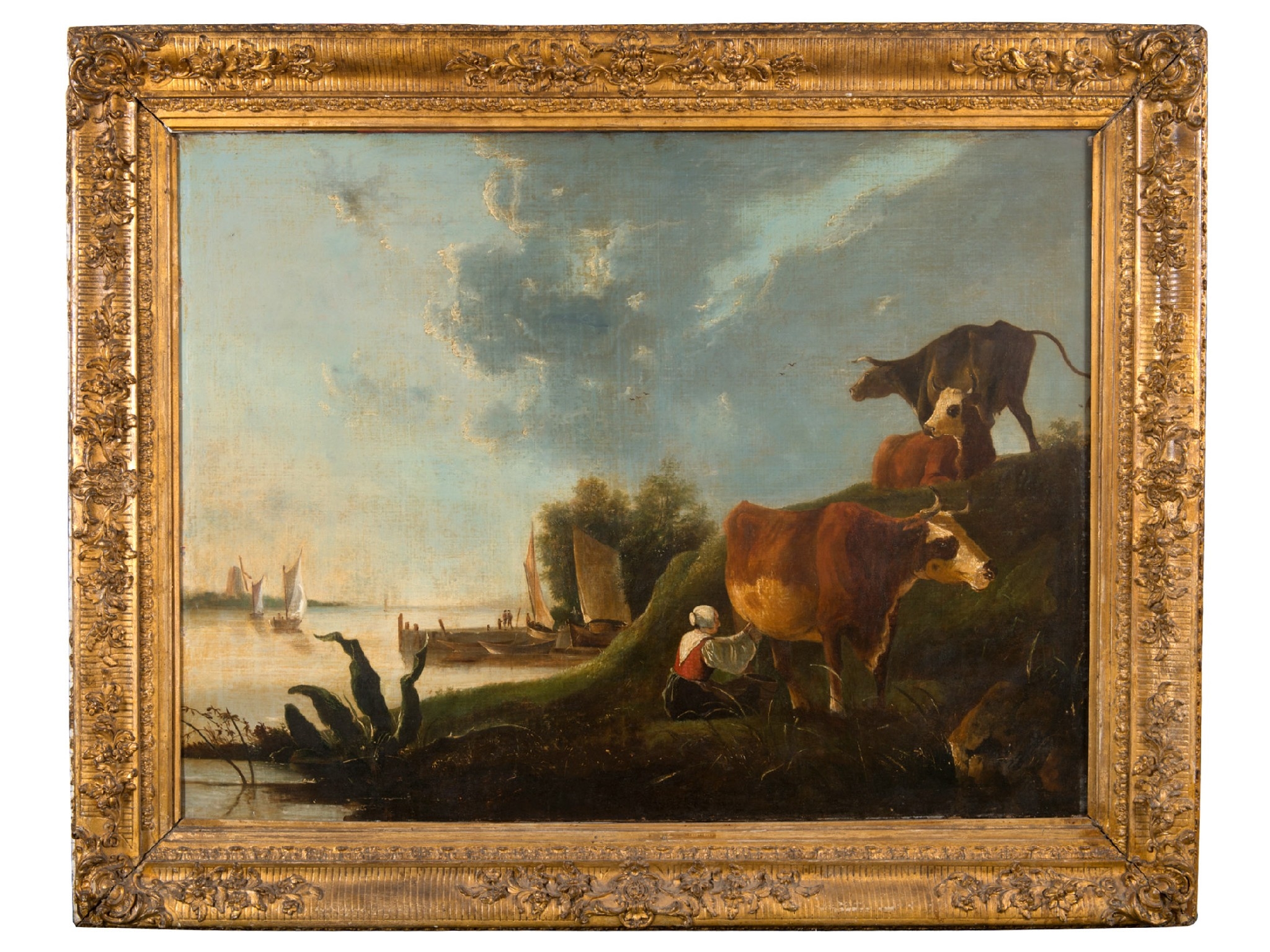 Aelbert Cuyp | EVENING IN THE MEADOWS | MutualArt